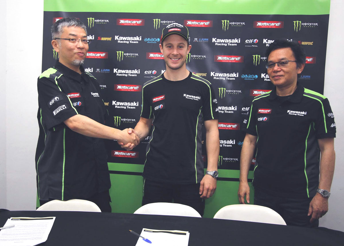 Jonathan Rea a signé 2 ans de plus avec Kawasaki - Actu Moto