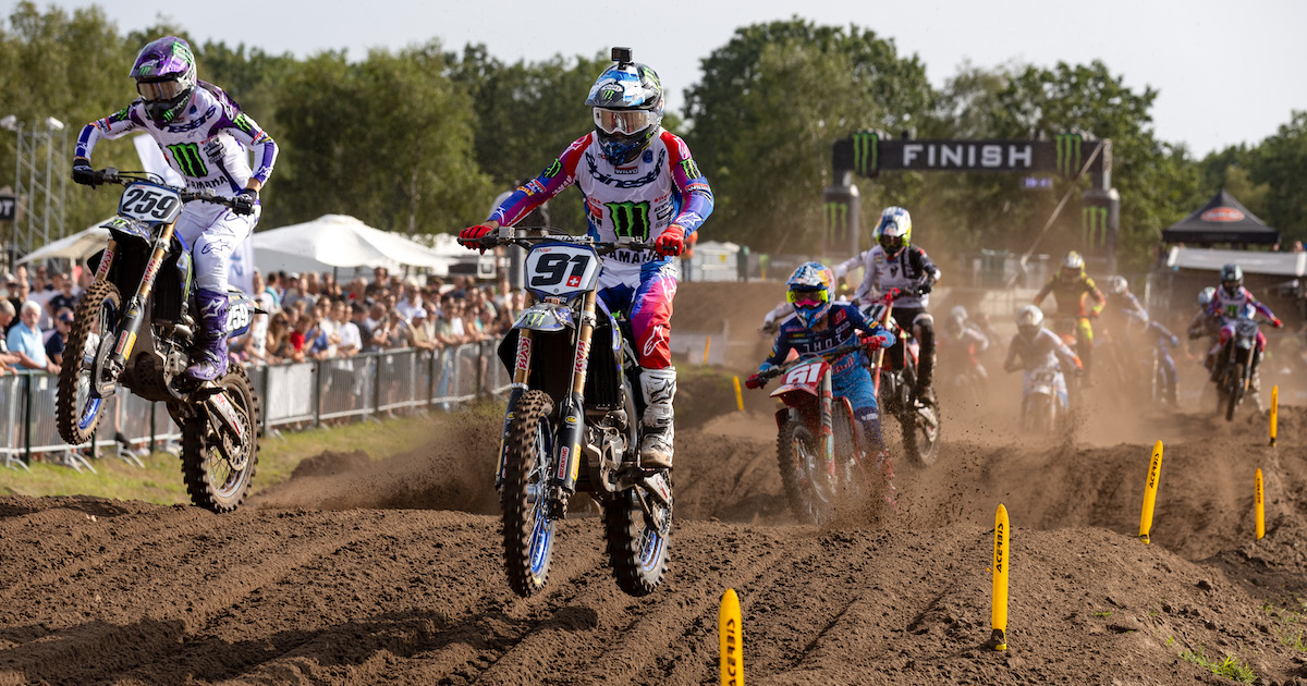 Motocross, Arnhem – Nouveau podium MXGP pour le pilote Yamaha suisse ...