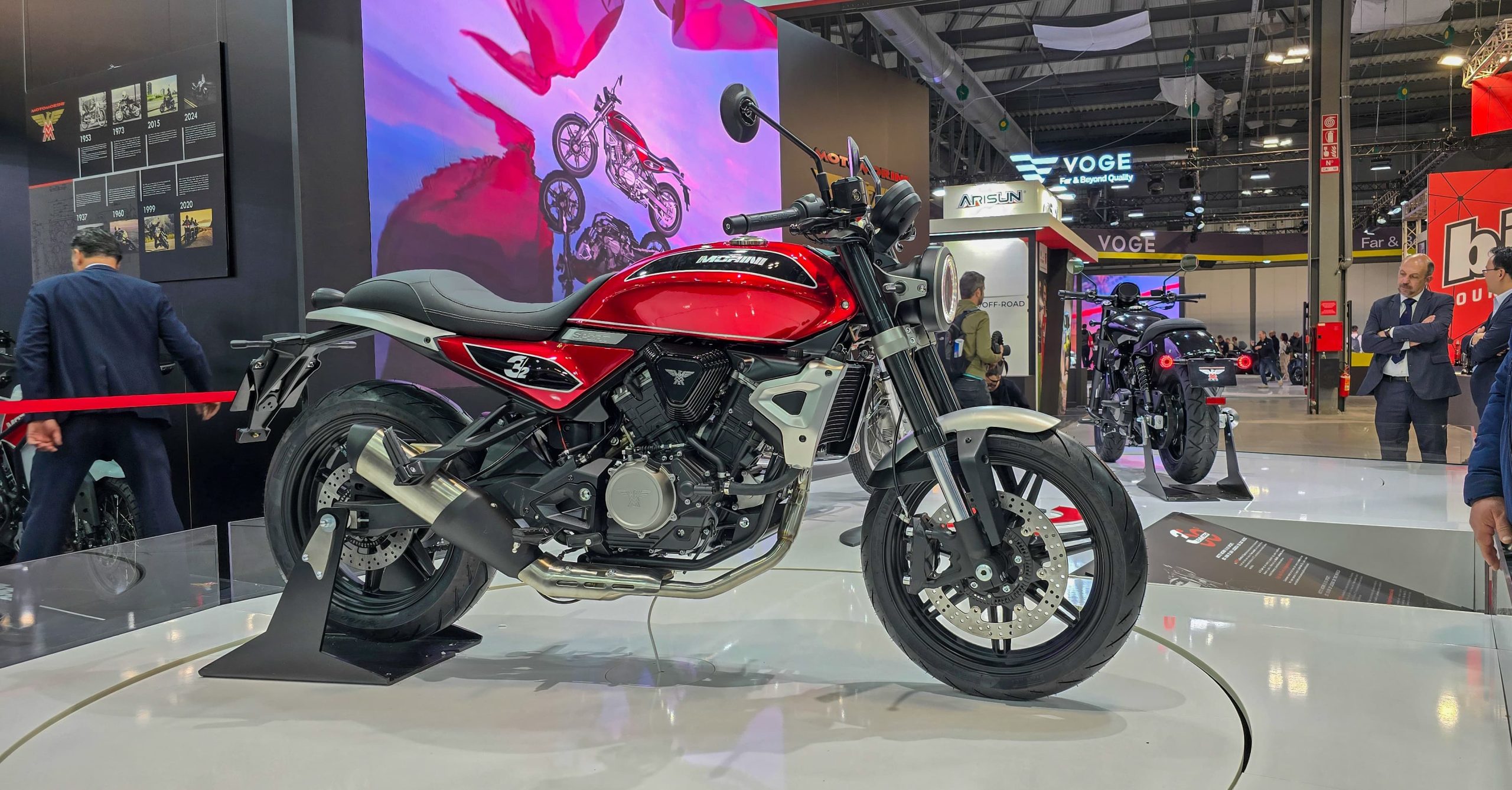 Nouveau – Moto Morini fait revivre la 3 1/2, qui devient la 350 Sport ...