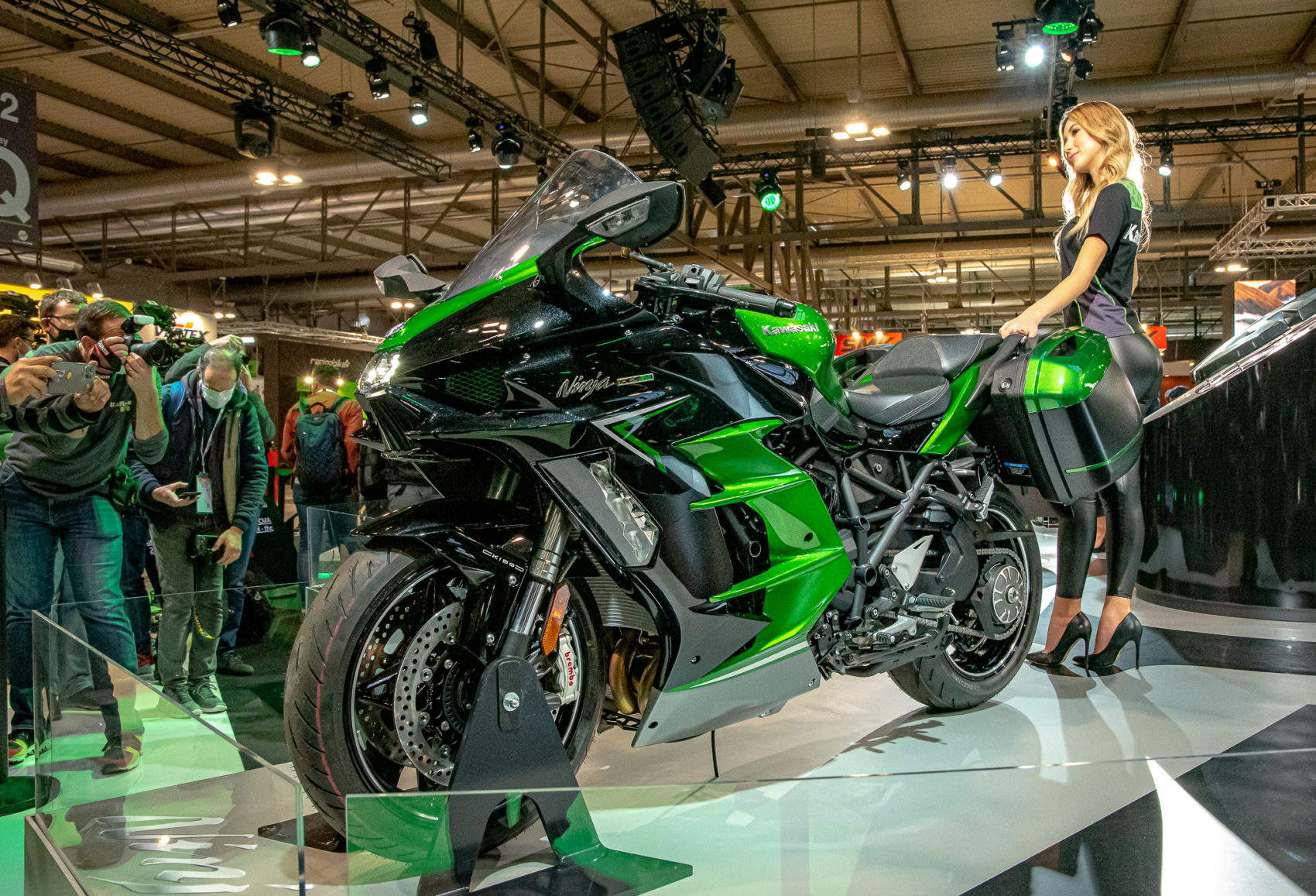 Kawasaki Ninja H2 SX 650 EICMA Actumoto.ch © Mathias Deshusses - Actu Moto