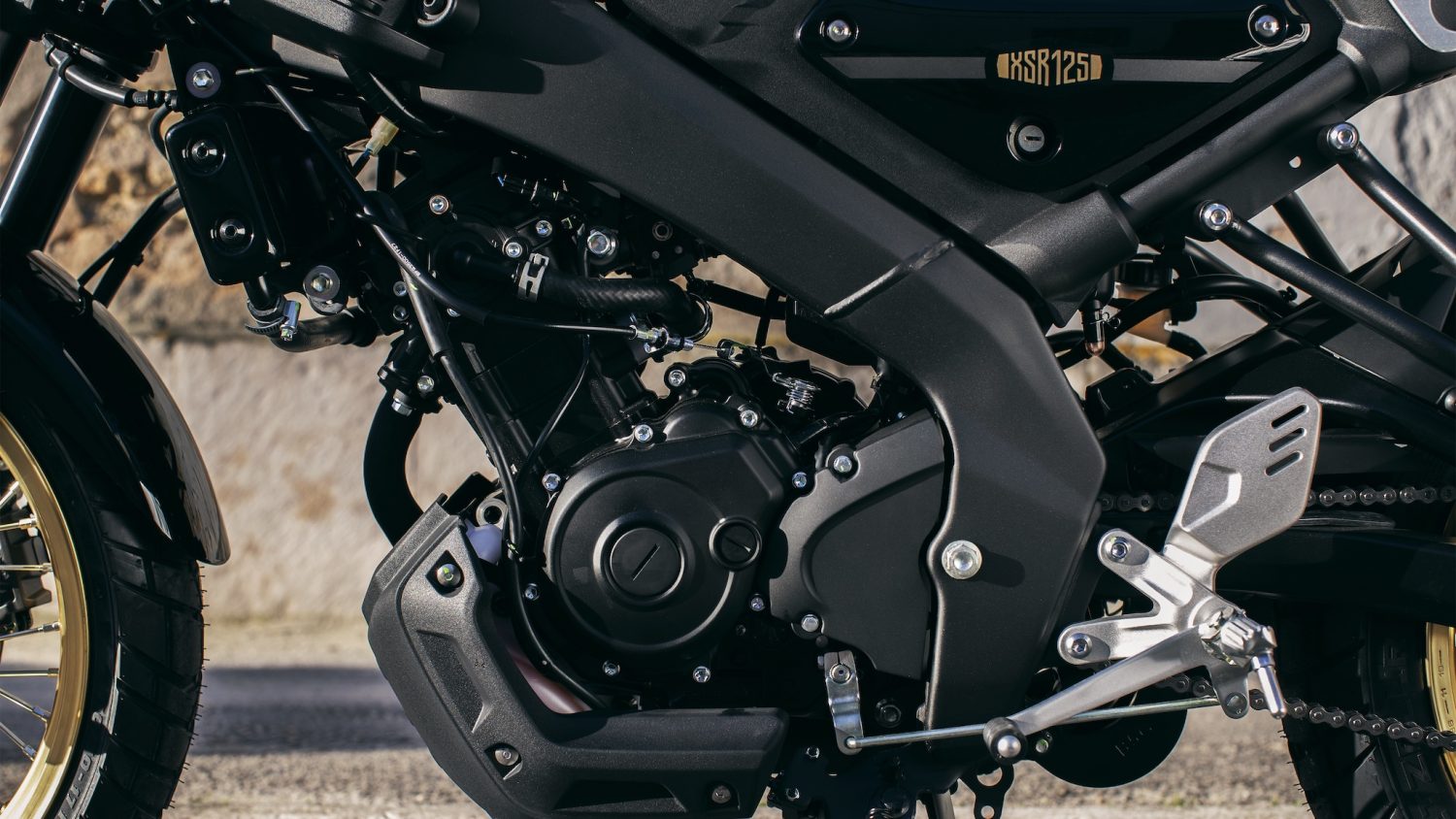 Une nouvelle version Legacy de la Yamaha XSR 125 - Actu Moto
