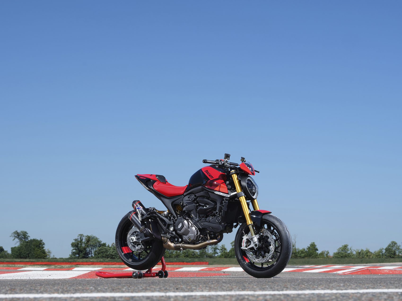 Après la nouvelle Ducati Monster, voici la Monster SP - Actu Moto